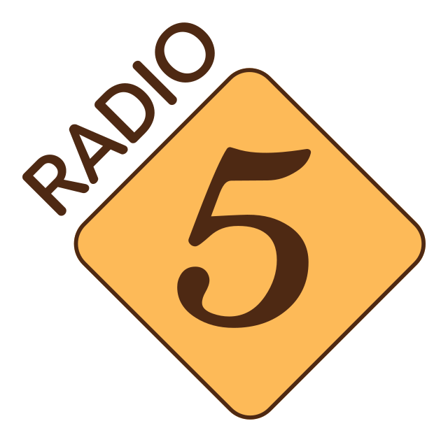 ملف:Radio 5 Logo.svg - المعرفة