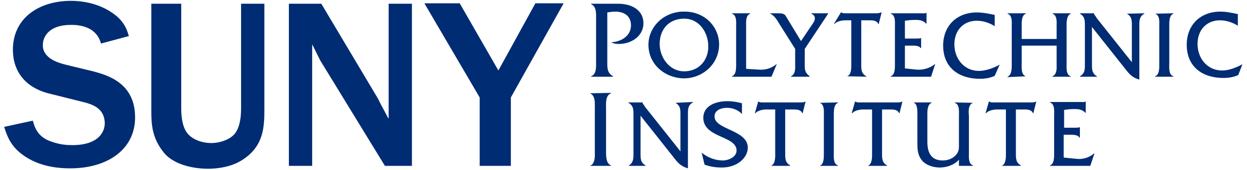 ملف:SUNY Polytechnic Institute wordmark.svg - المعرفة