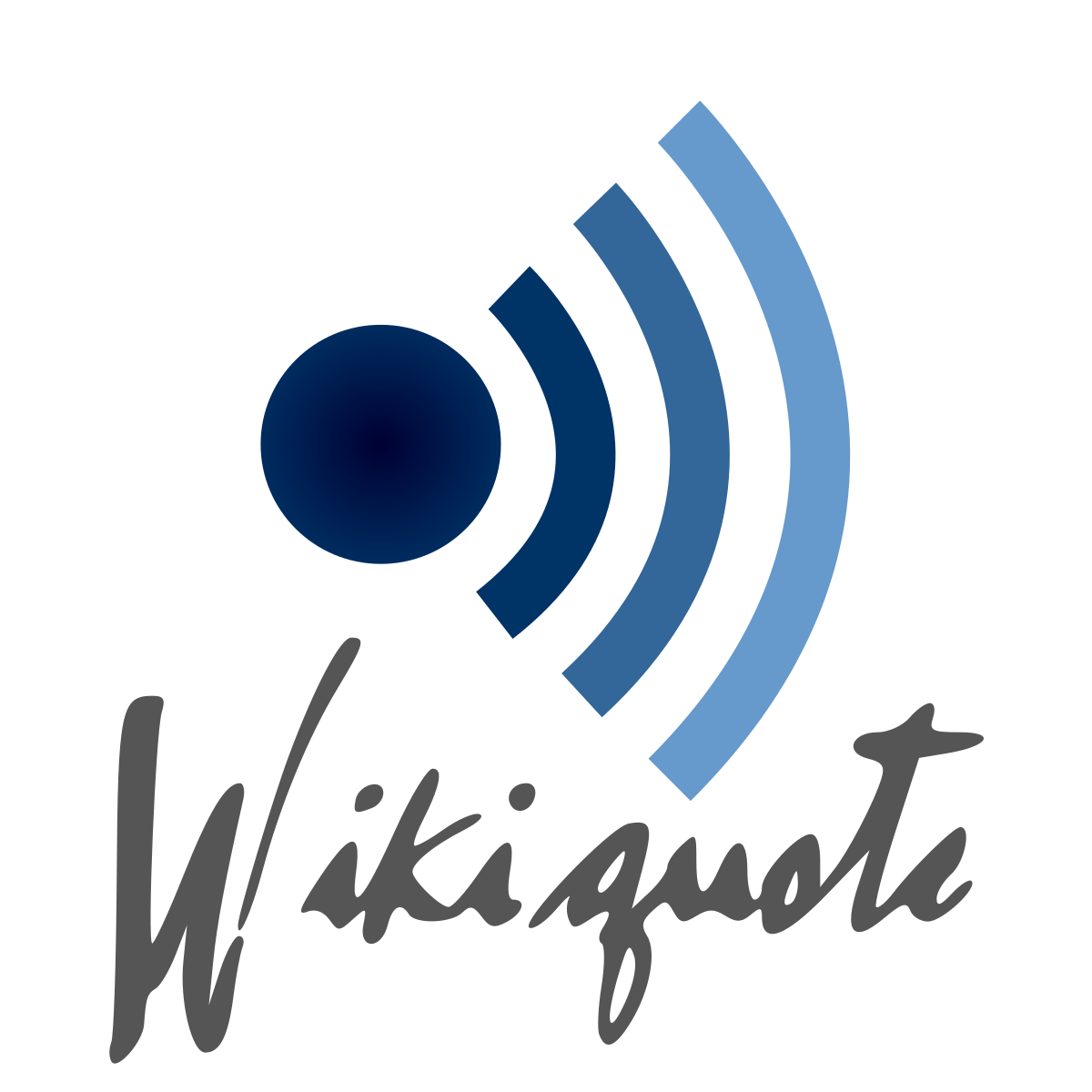 ملف:Wikiquote-logo-en.svg - المعرفة