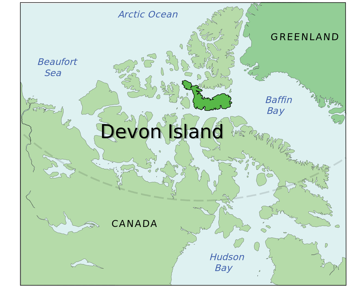 ملف:Devon Island.svg - المعرفة