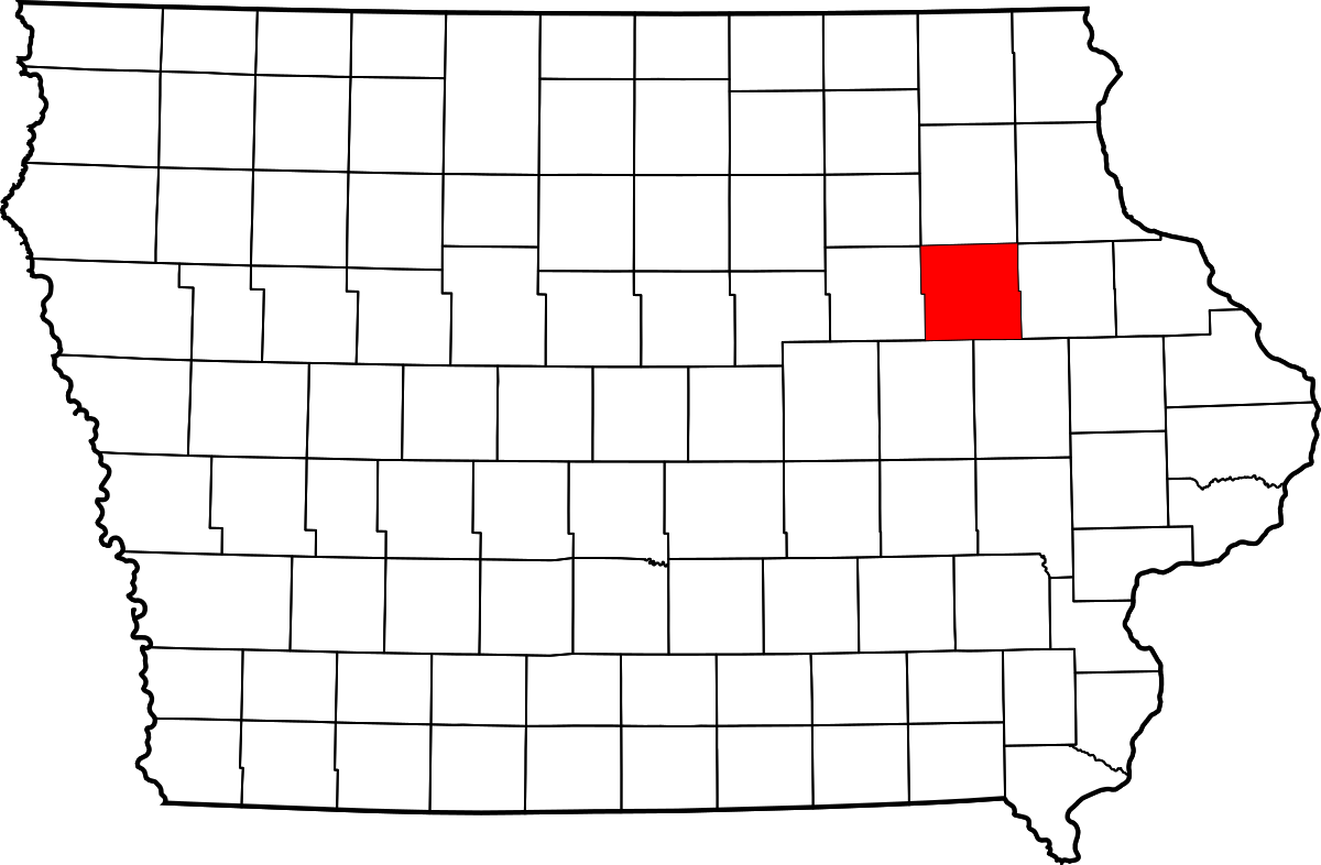 ملف:Map of Iowa highlighting Buchanan County.svg - المعرفة