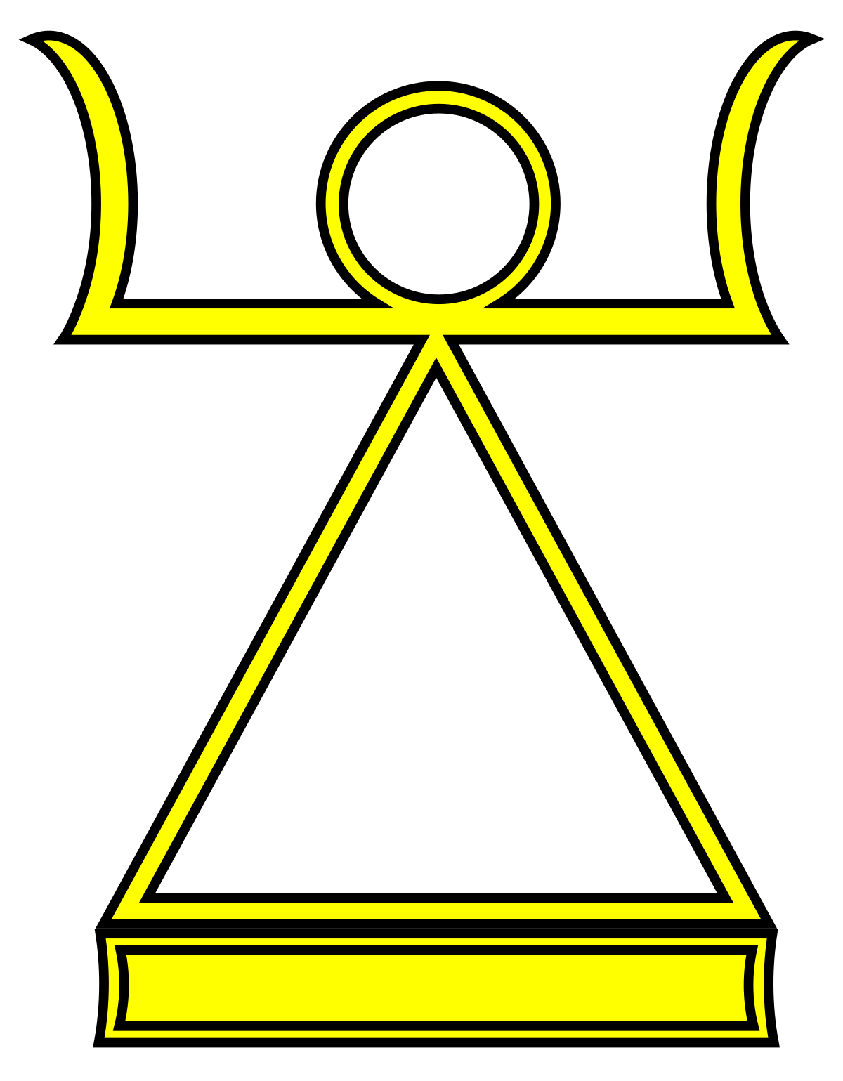 ملف:Tanit Symbol.svg - المعرفة