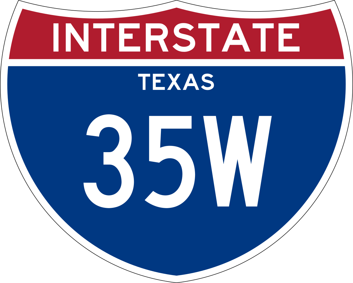 ملف:I-35W (TX).svg - المعرفة