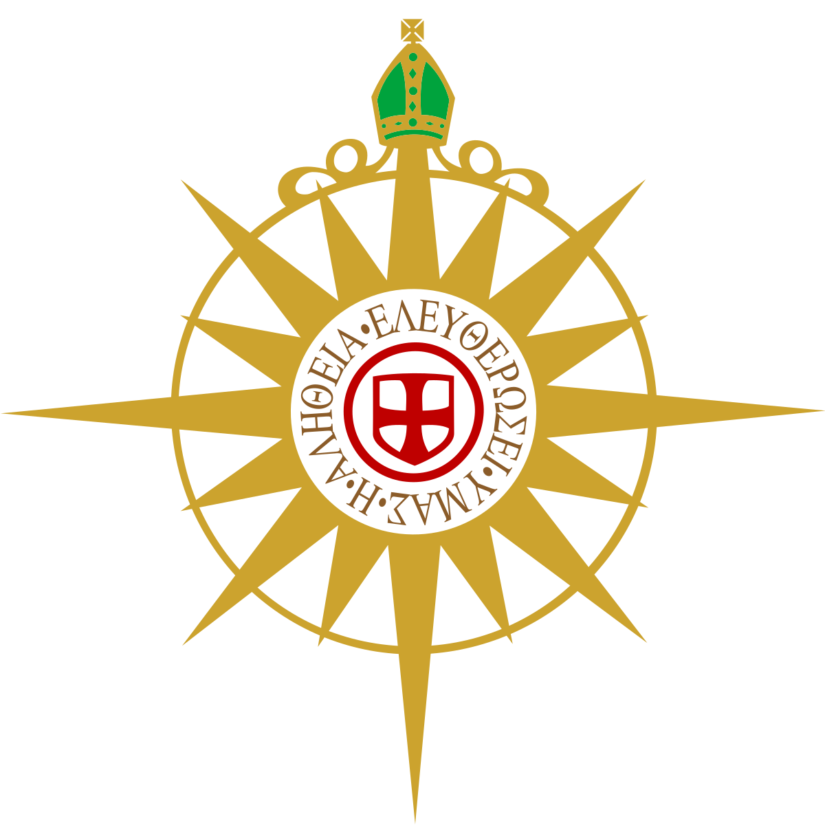 ملف:Anglican Compass Rose (without background).svg - المعرفة