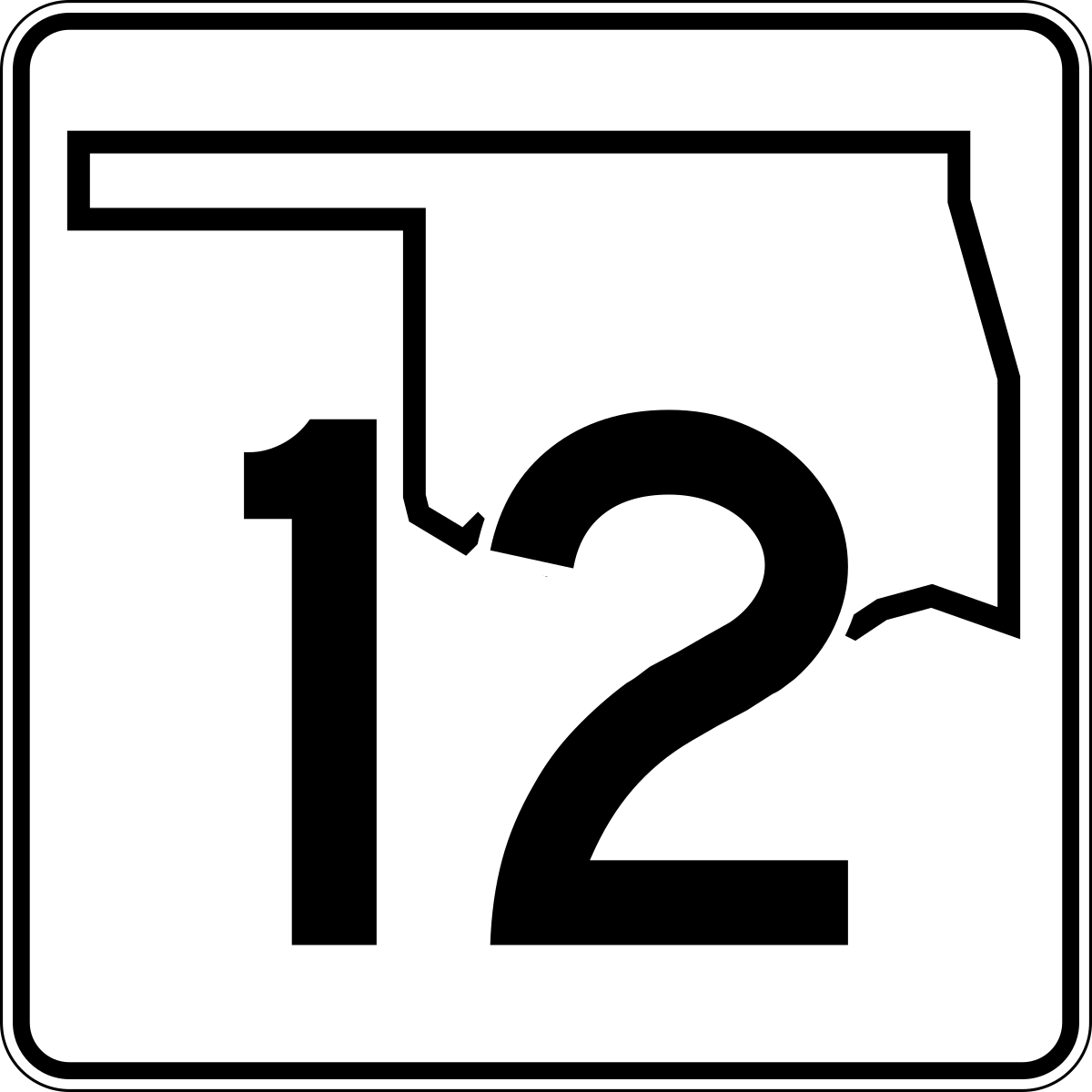 ملف:Oklahoma State Highway 12.svg - المعرفة