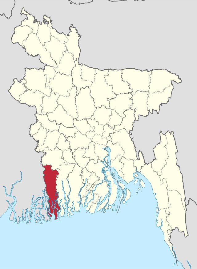 ملف:BD Satkhira District locator map.svg - المعرفة