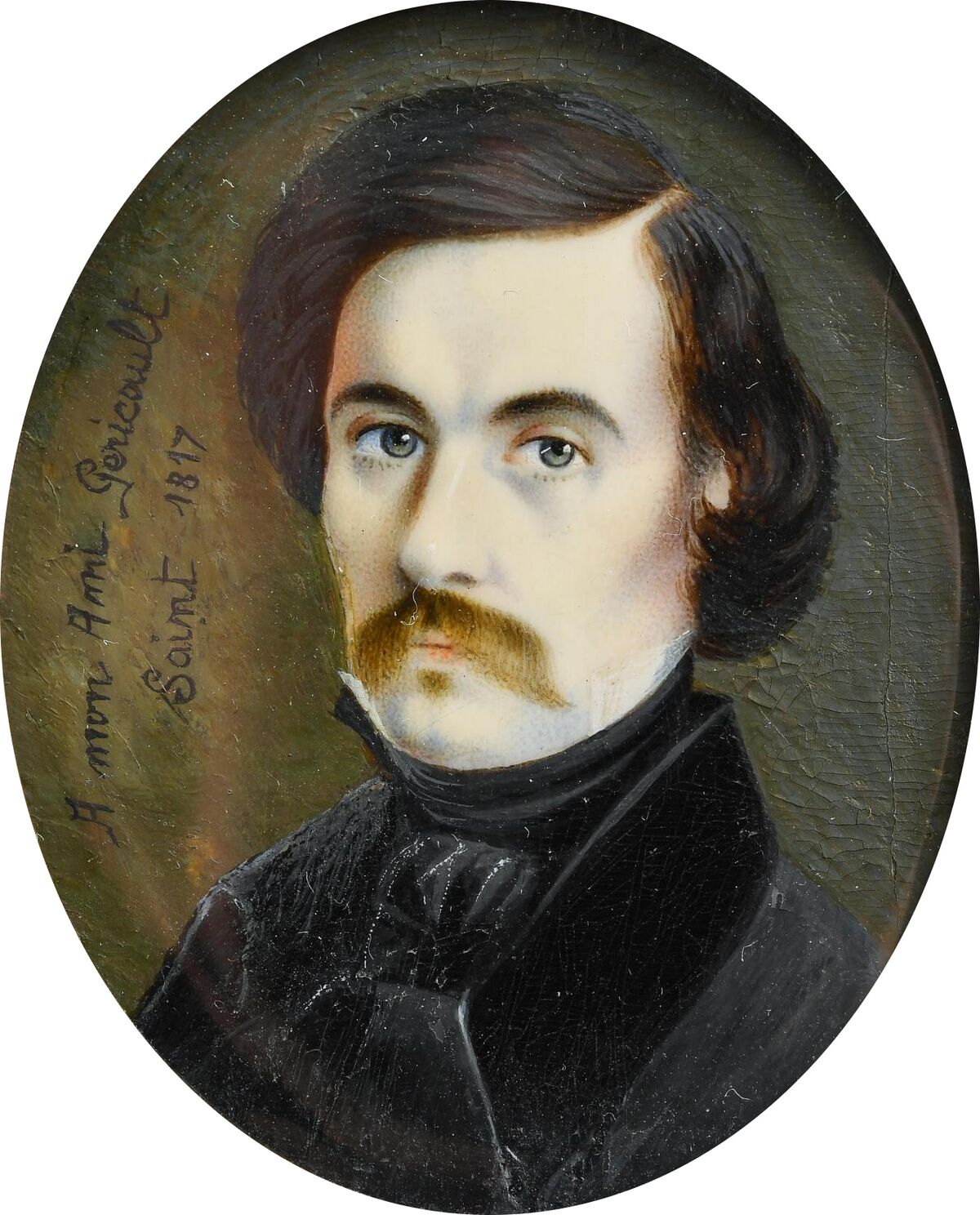 ملف:Daniel Saint - Self-portrait, 1817.jpg - المعرفة