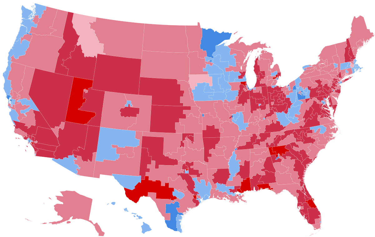 ملف:1988 US Presidential election by congressional district.svg - المعرفة