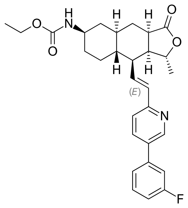 ملف:Vorapaxar structure.svg - المعرفة