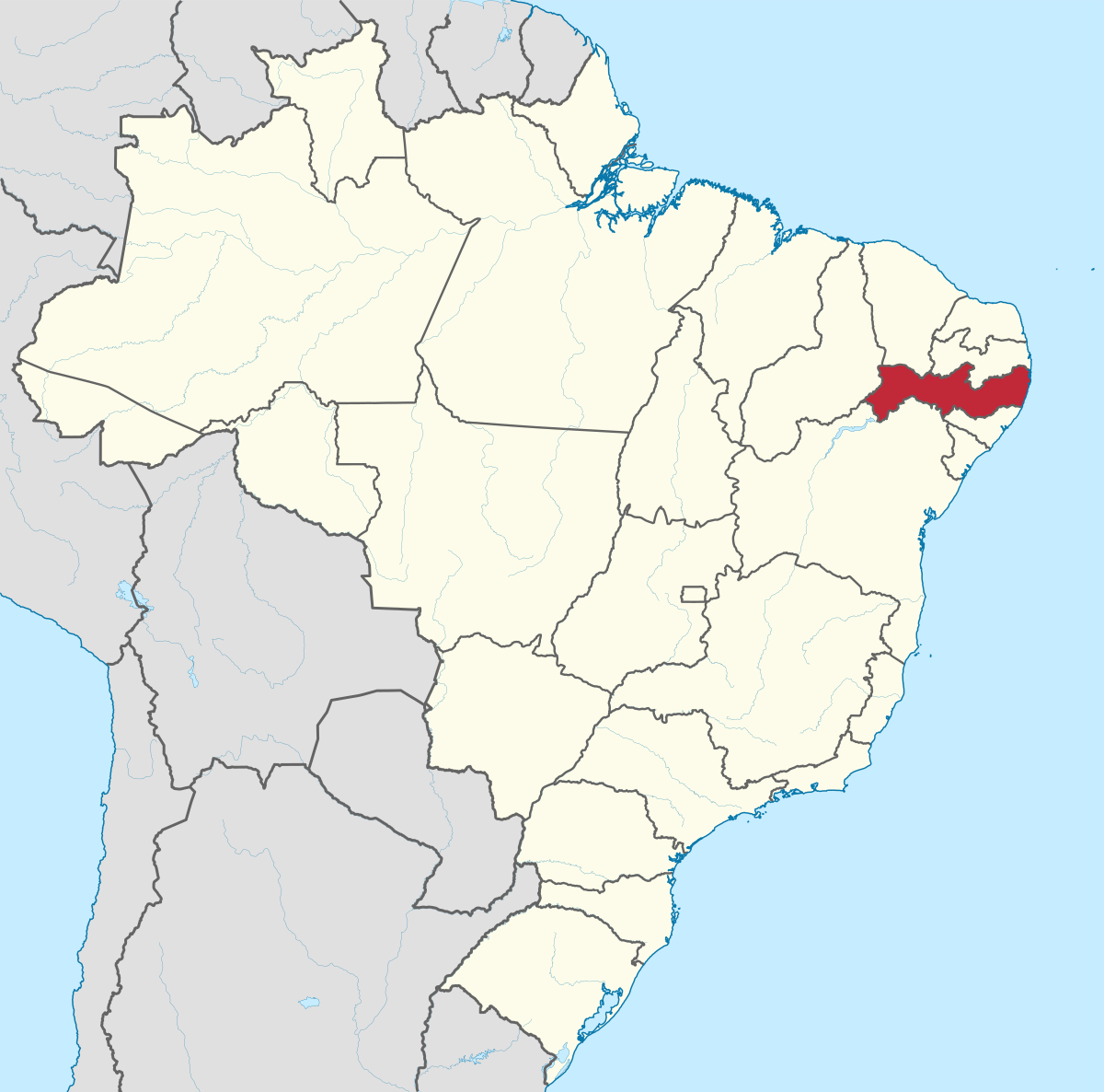 ملف:Pernambuco in Brazil.svg - المعرفة