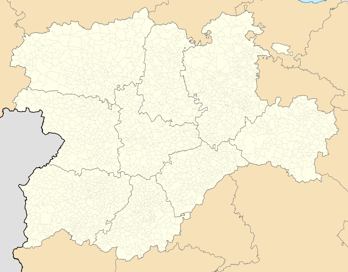 ملف:Spain Castile and León location map.svg - المعرفة