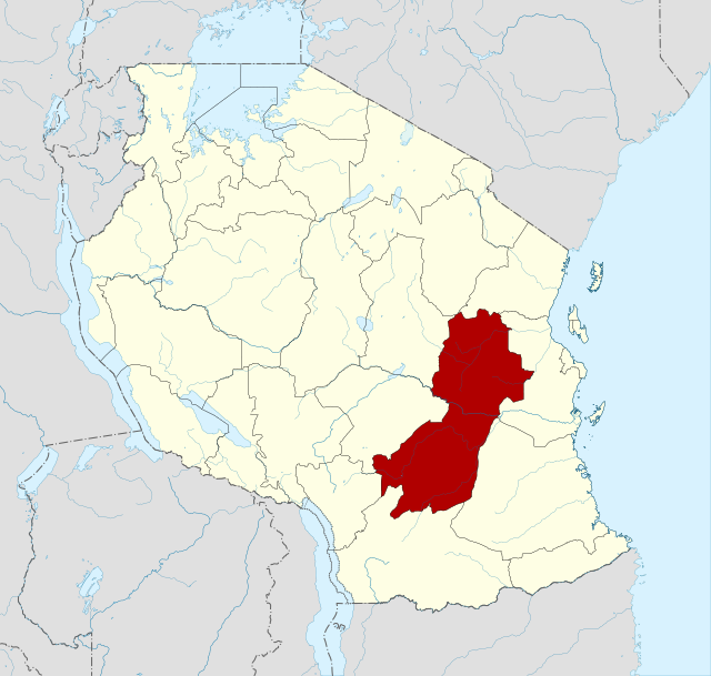 ملف:Tanzania Morogoro location map.svg - المعرفة
