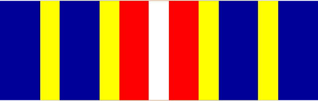 ملف:SAPS - 40 Year Loyal Service Medal - Ribbon.svg - المعرفة