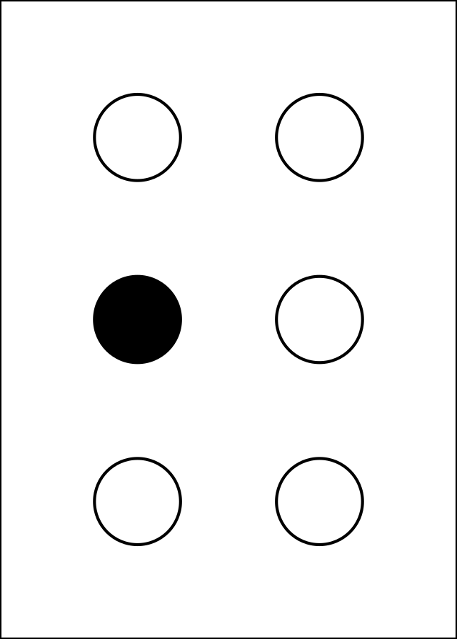 ملف:Braille Comma.svg - المعرفة