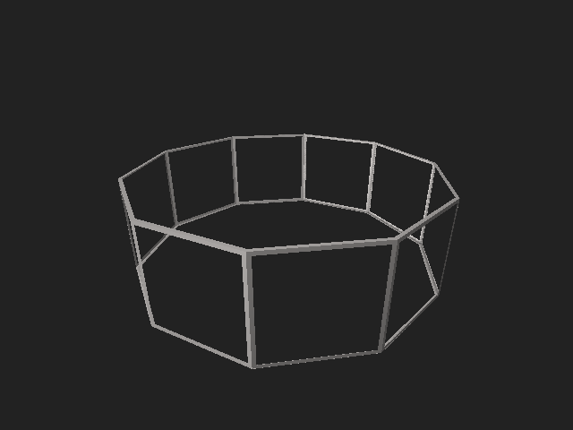 ملف:Decagonal prism wireframe.stl - المعرفة
