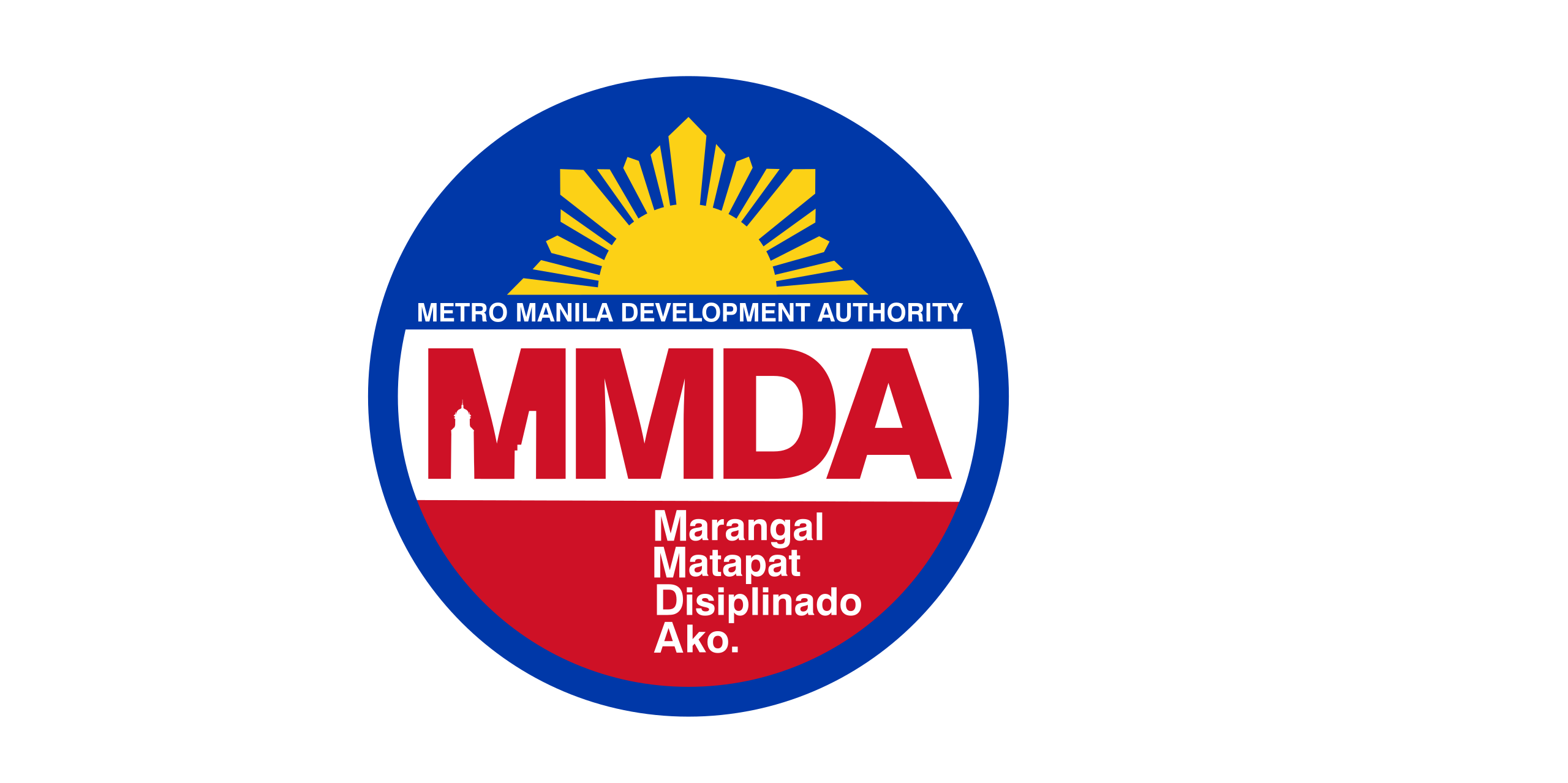 ملف:Flag of the Metropolitan Manila Development Authority (MMDA).svg ...