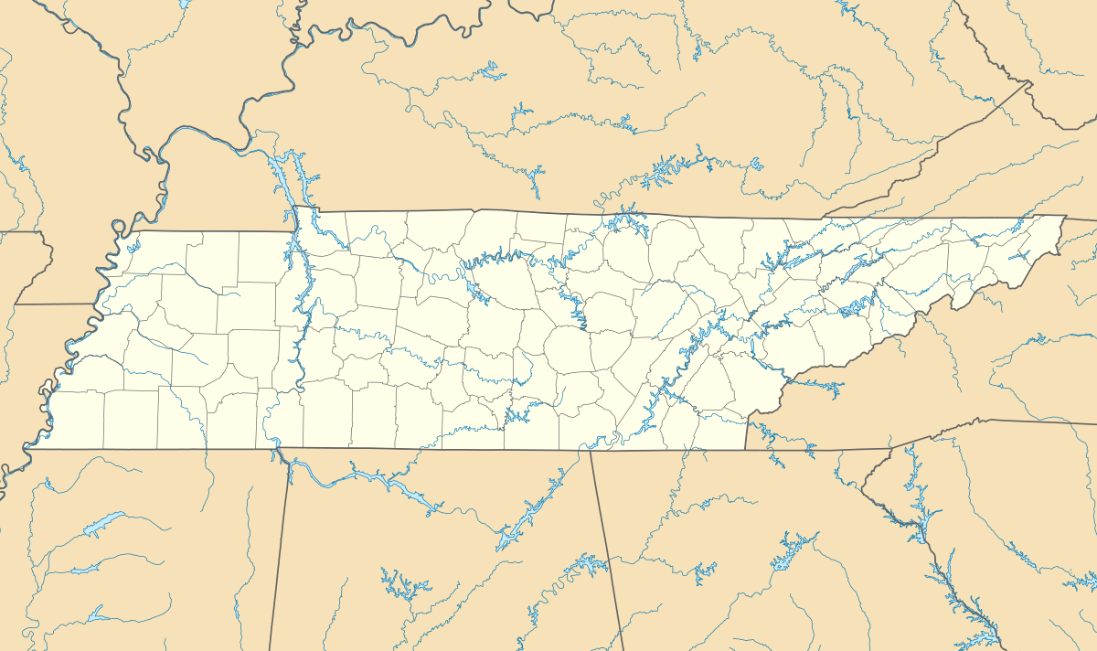 ملف:USA Tennessee location map.svg - المعرفة
