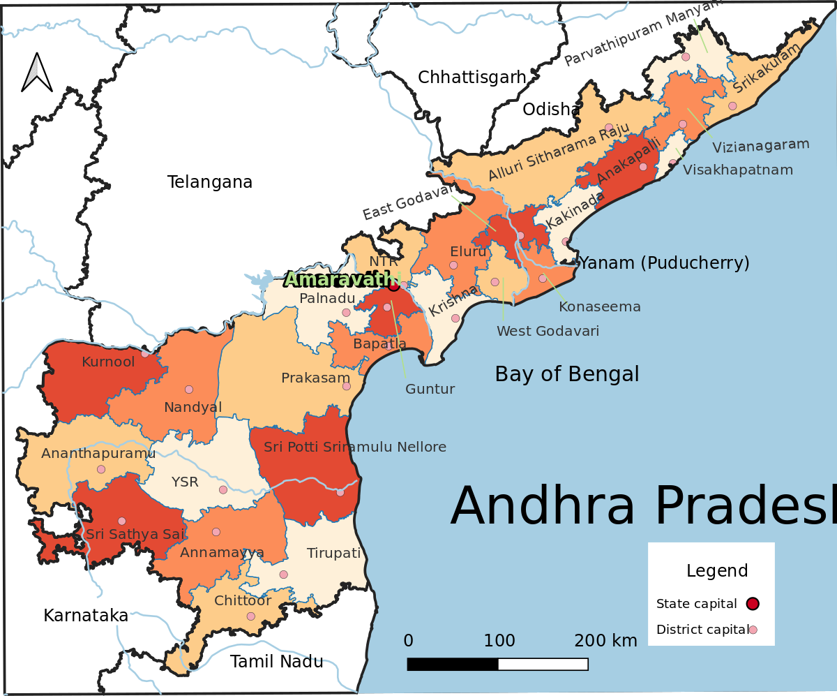 ملف:Ap-districts.svg - المعرفة