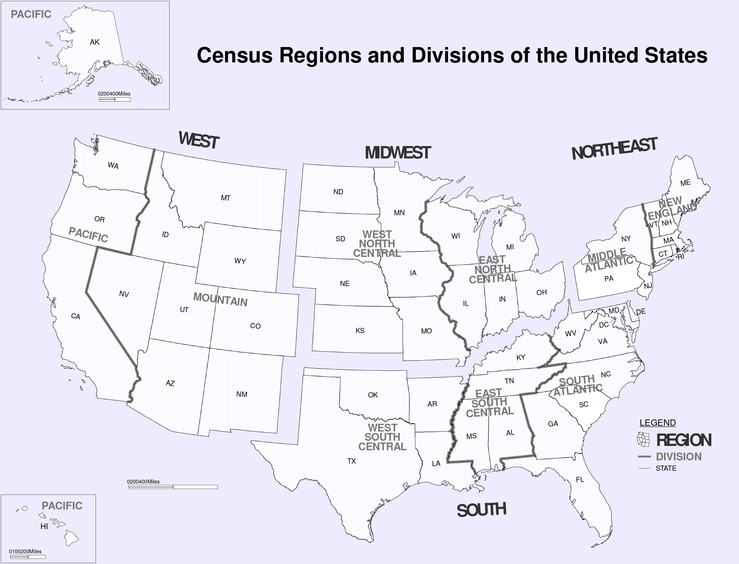 ملف:Census Regions and Division of the United States.svg - المعرفة
