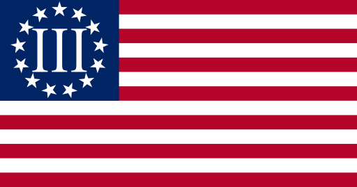 ملف:Official Three Percent Flag.svg - المعرفة