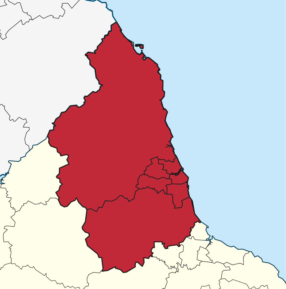 ملف:North East Combined Authorty 2014.svg - المعرفة