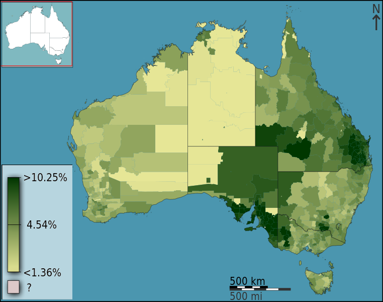 ملف:Australian Census 2011 demographic map - Australia by SLA - BCP ...