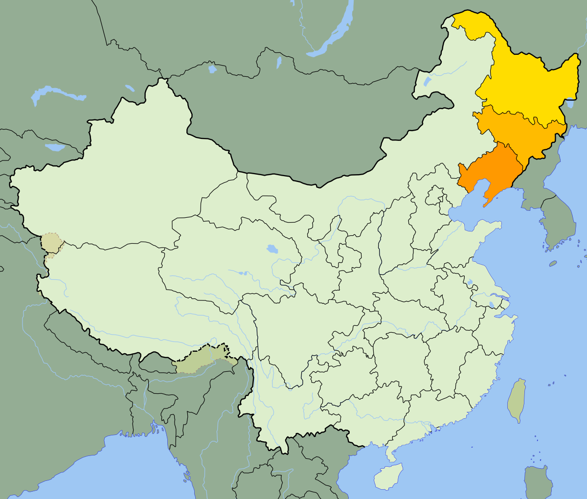 ملف:China Jehol biota map.svg - المعرفة