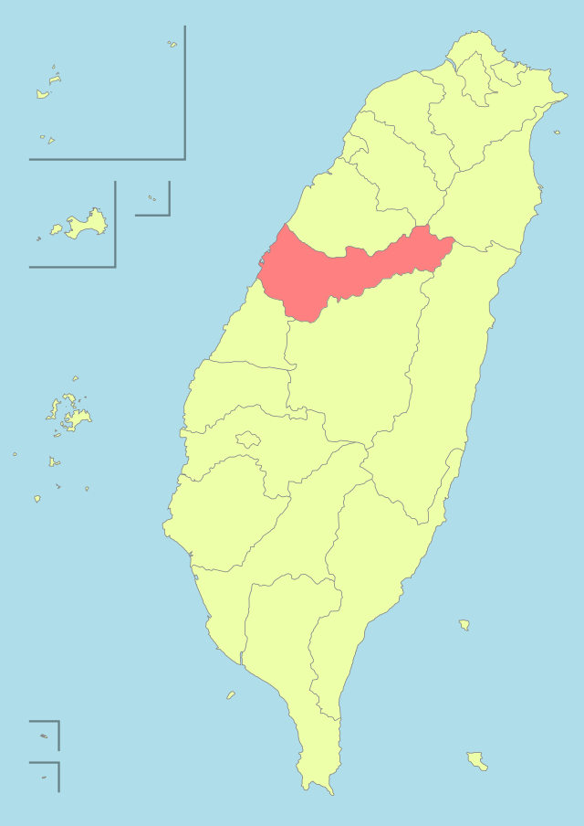 ملف:Taiwan ROC political division map Taichung City (2010).svg - المعرفة