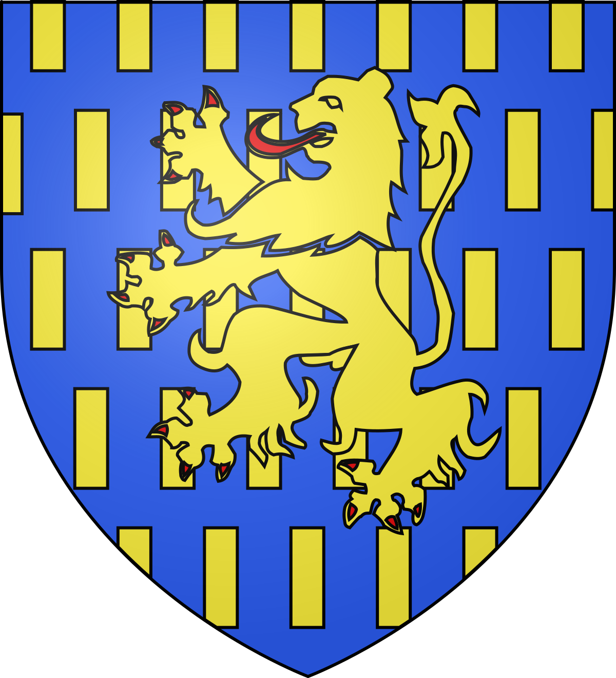 ملف:Blason comte fr Nevers.svg - المعرفة