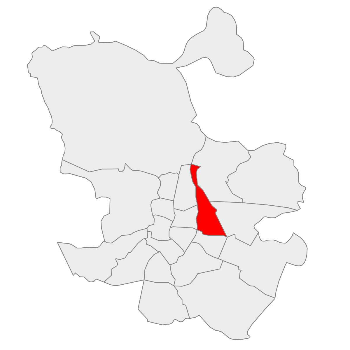 ملف:Ciudad Lineal District loc-map.svg - المعرفة