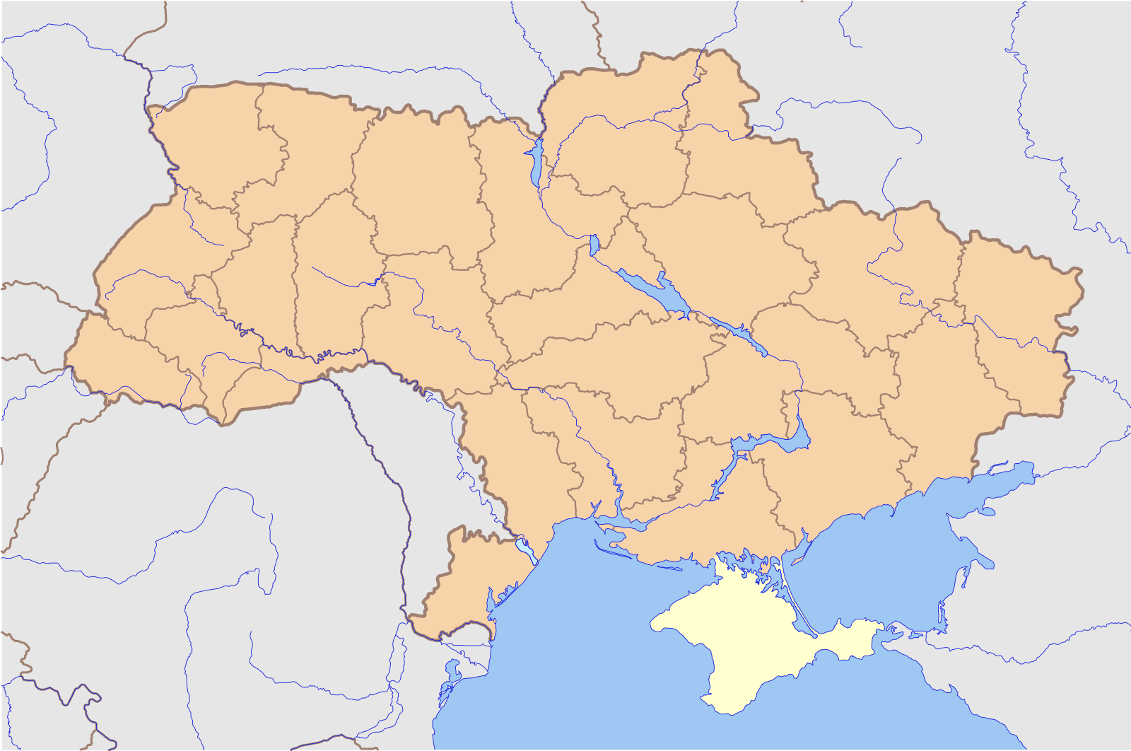 ملف:Locator map of Krym province.svg - المعرفة