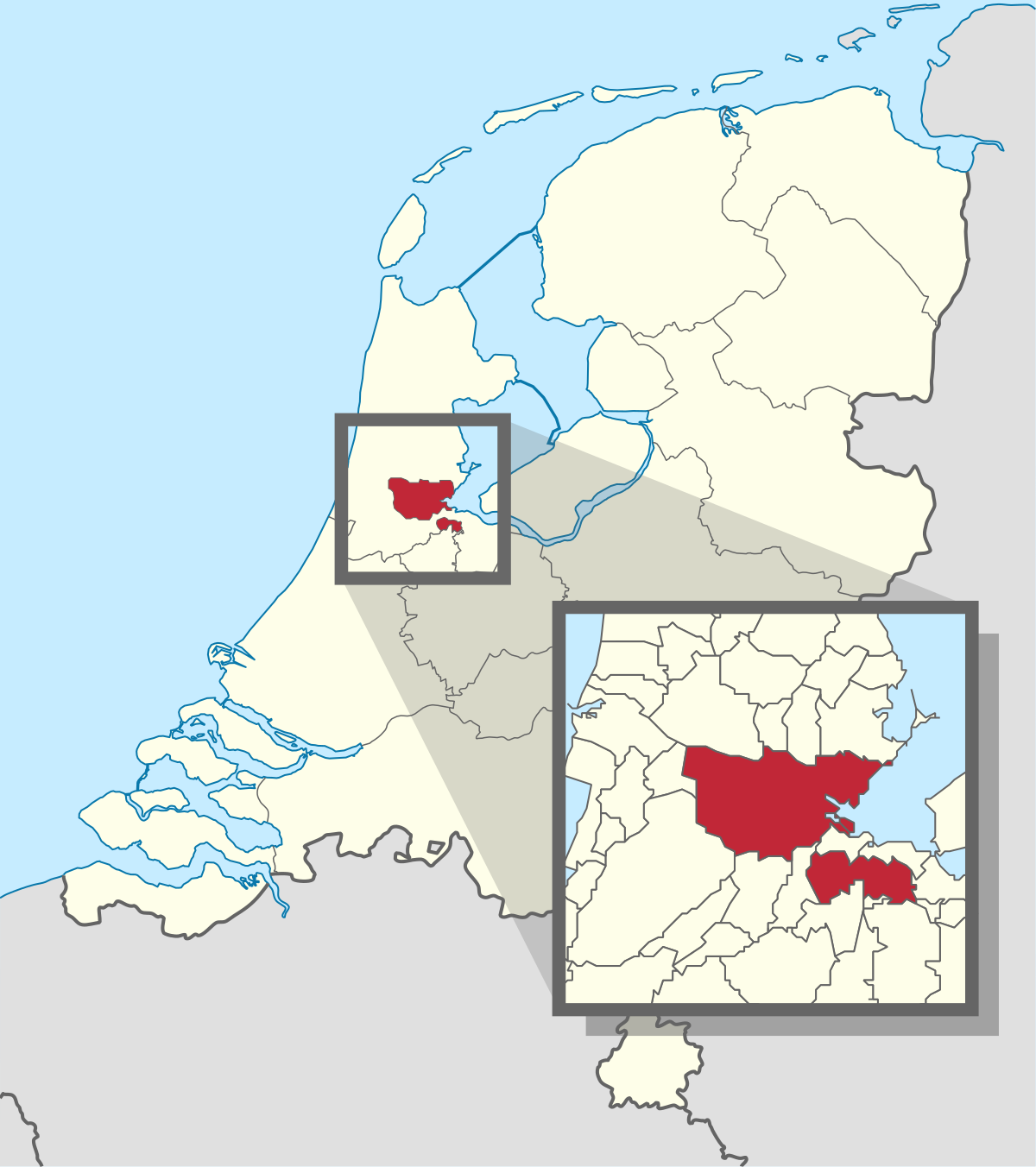 ملف:Amsterdam location map.svg - المعرفة