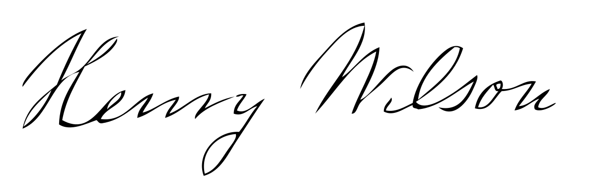 ملف:Henry Wilson Signature.svg - المعرفة